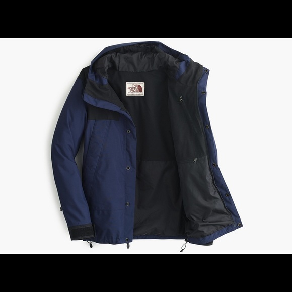 The North Face | Jackets & Coats | Nwt Jcrew North Face Collab Mountain ...